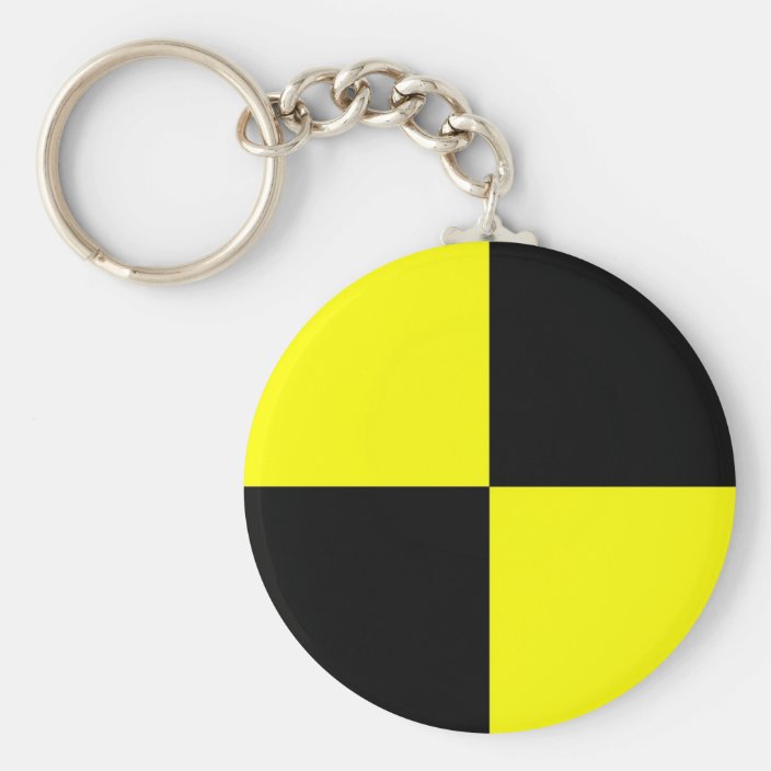 crash test dummies symbol sign car accident keychain | Zazzle.com