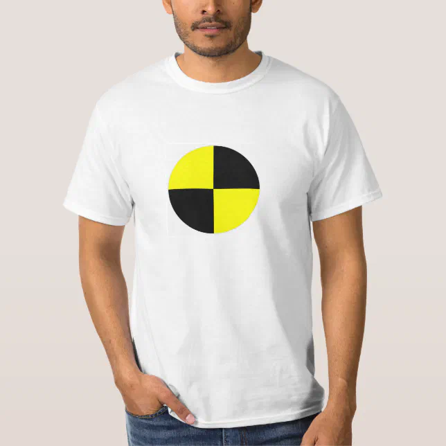crash test dummies symbol sign car accident T-Shirt | Zazzle