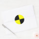 Crash test dummy stickers | black and yellow | Zazzle