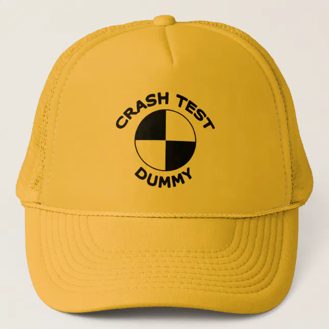 Crash Test Dummy Trucker Hat | Zazzle