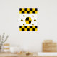 Crash Test Markers Bold Style Poster | Zazzle