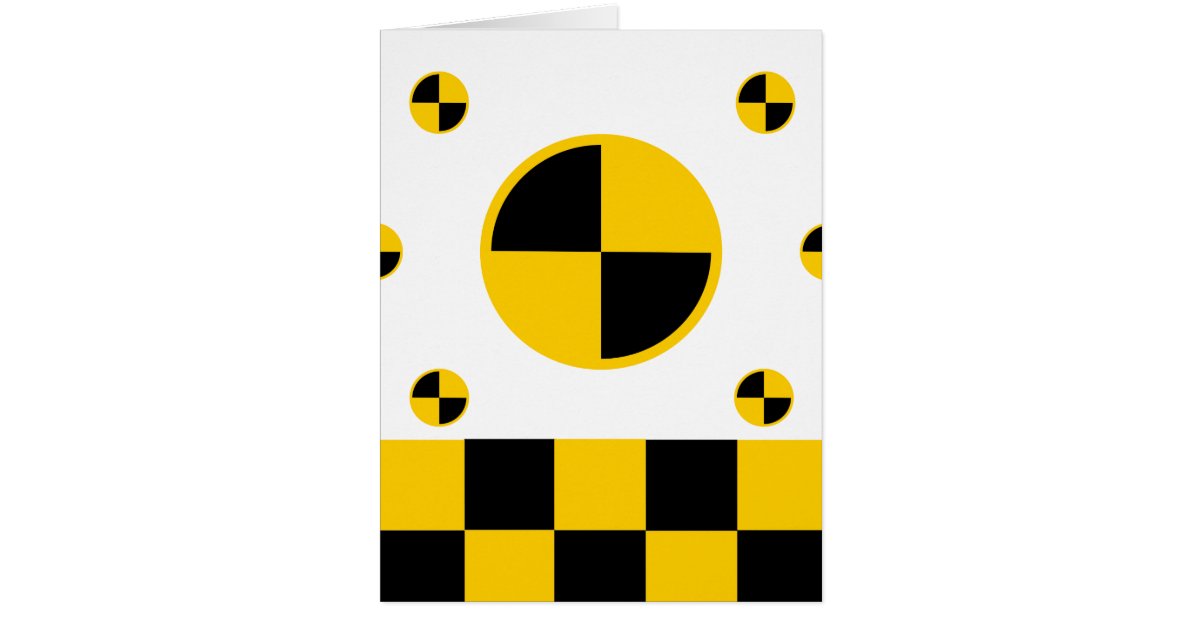 Crash Test Markers Graphics | Zazzle
