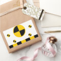 Crash Test Markers Rectangular Sticker | Zazzle