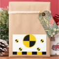 Crash Test Markers Rectangular Sticker | Zazzle