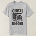 Vinyl Addict Junkie Crate Digger DJ Humor T-Shirt | Zazzle.com