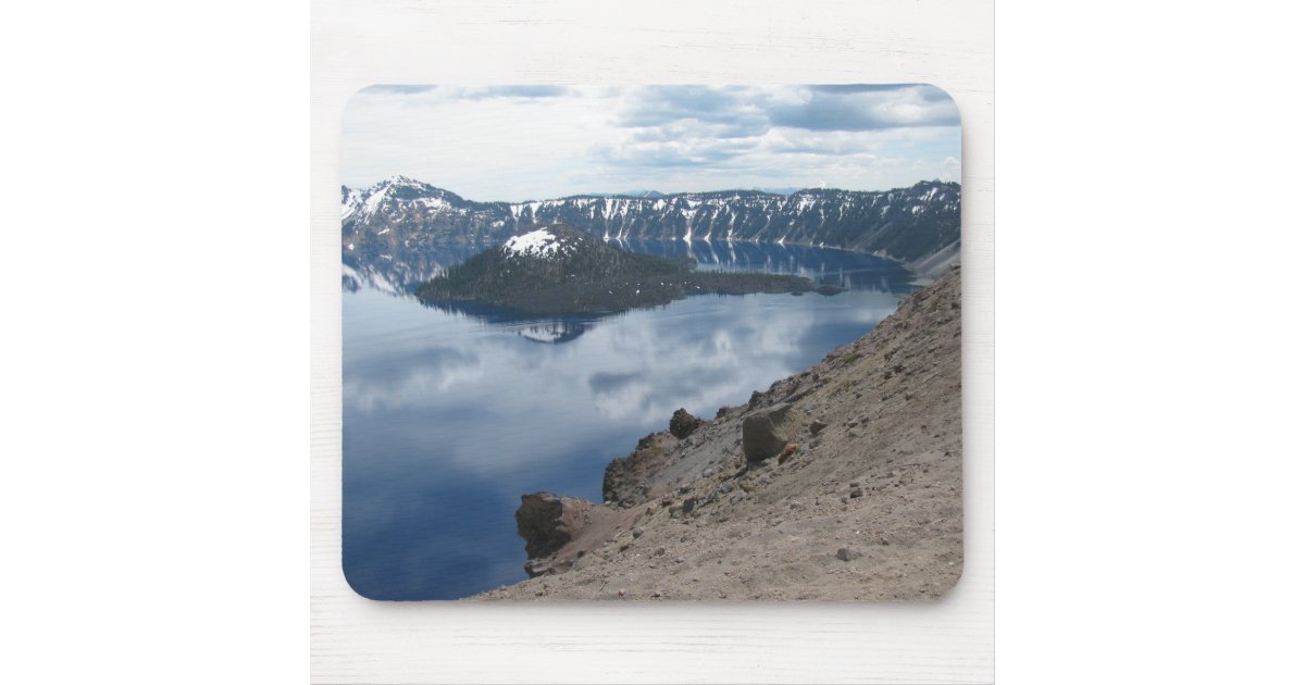 Crater Lake National Park Oregon Mouse Pad | Zazzle