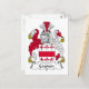 Craven Family Crest Postcard | Zazzle