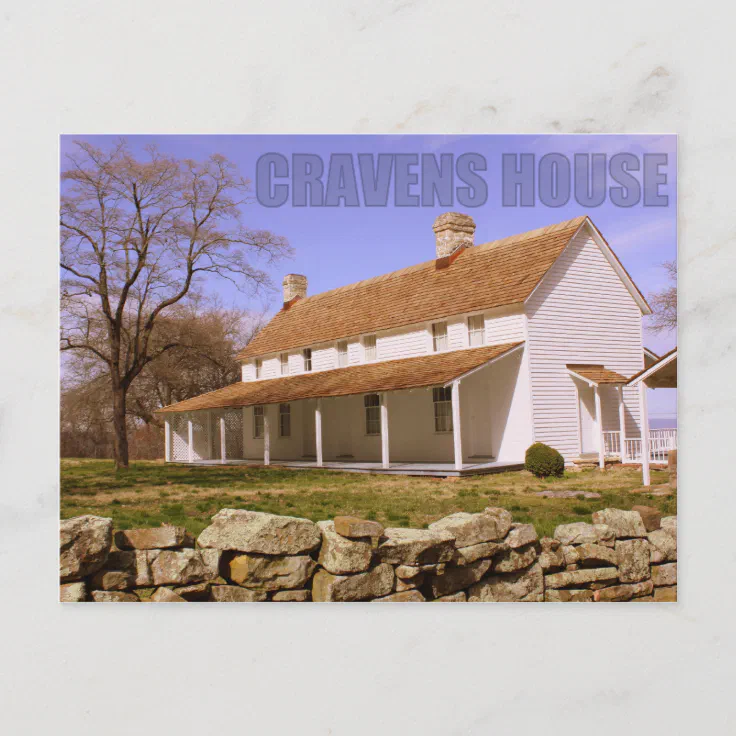 Cravens House - Lookout Mountain, Chattanooga, TN Postcard | Zazzle