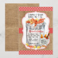 Crawfish Boil Couple's Wedding Shower Invitation | Zazzle