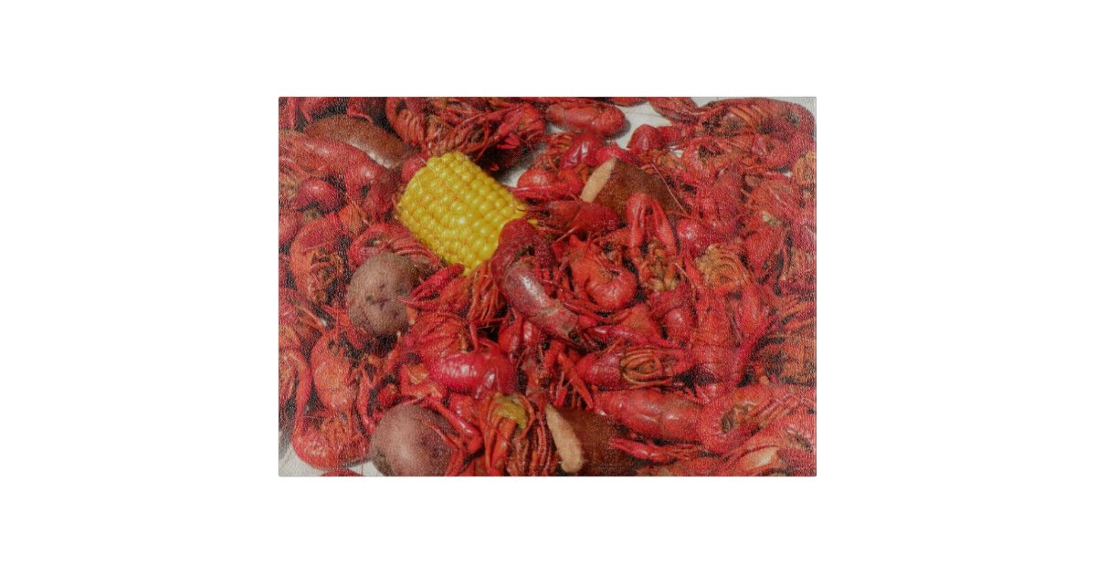 Crawfish Boil Cutting Board | Zazzle