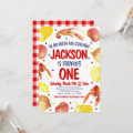Crawfish Boil First Birthday Invitation | Zazzle
