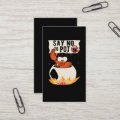 Crawfish Boil Pun Funny Crayfish Eating Lobster Business Card | Zazzle
