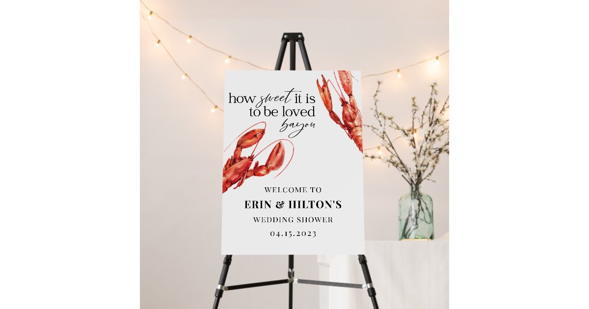 Crawfish Boil Welcome Sign | Zazzle