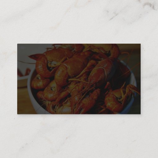 Crawfish Claws Business Card | Zazzle