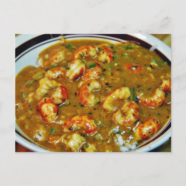 Crawfish Gumbo Postcard | Zazzle