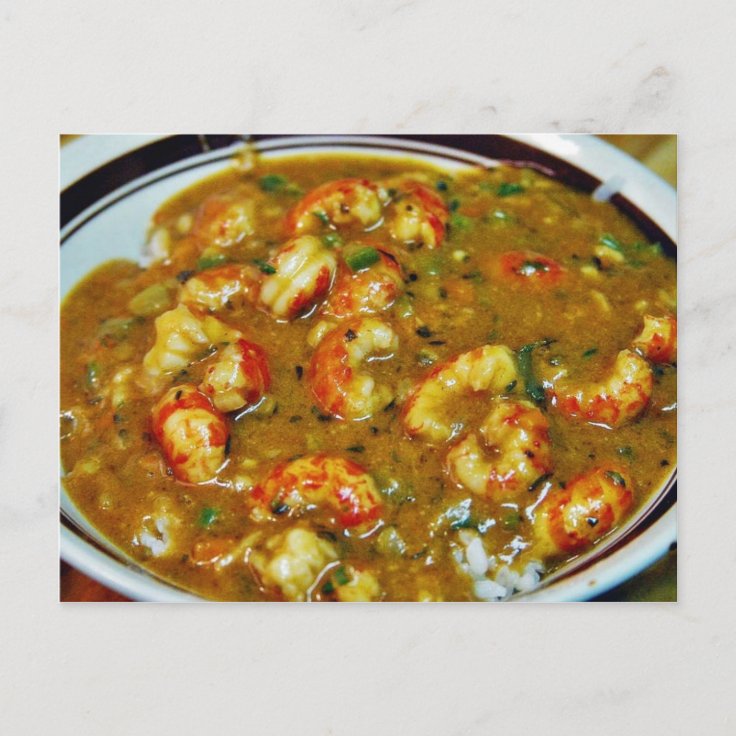 Crawfish Gumbo Postcard | Zazzle