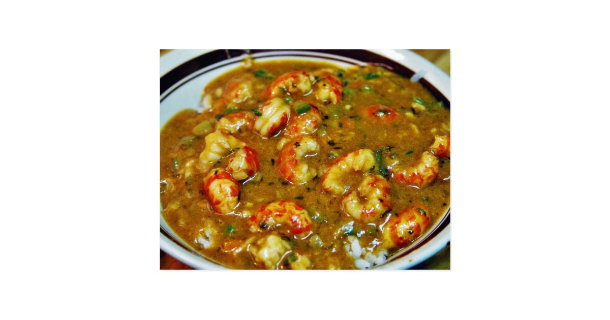 Crawfish Gumbo Postcard | Zazzle.com