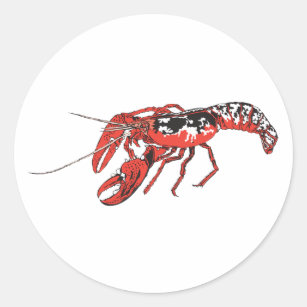Crawfish Stickers | Zazzle