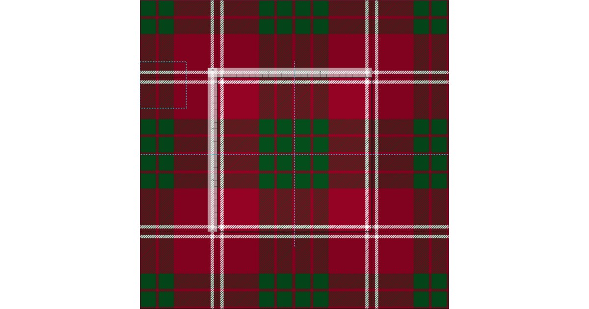Crawford Tartan Print Fabric | Zazzle