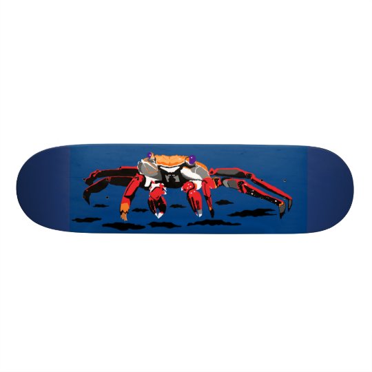 Crawling Crab Skateboard | Zazzle.com