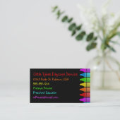 Crayon Business Cards | Zazzle