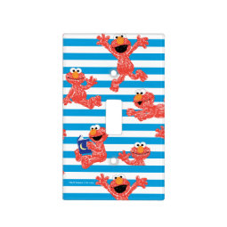 Crayon Elmo Stripe Pattern Light Switch Cover | Zazzle