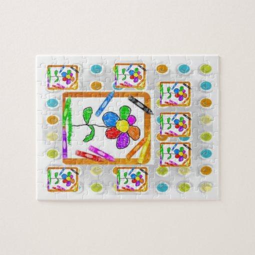 Crayon Jigsaw Puzzle | Zazzle