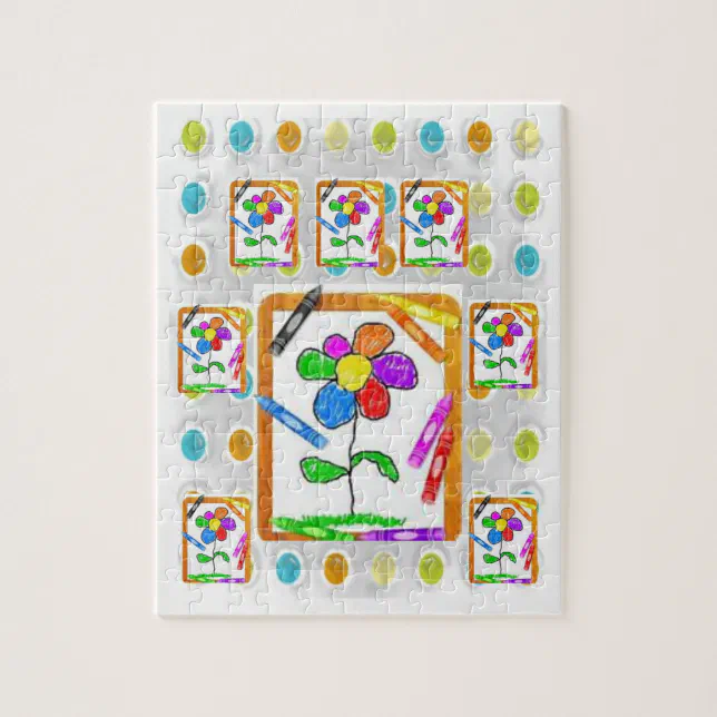 Crayon Jigsaw Puzzle | Zazzle