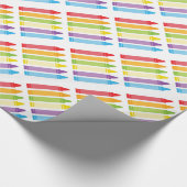Crayon Wrapping Paper | Zazzle