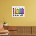 Crayons Bedroom Poster | Zazzle