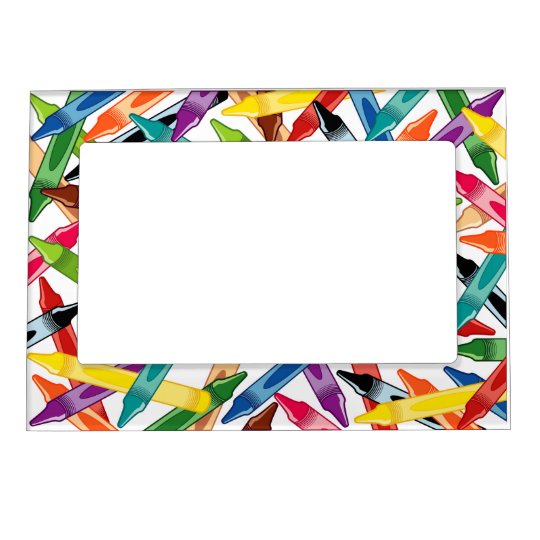 Crayons Frame | Zazzle.com
