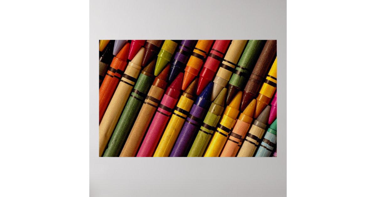 Crayons Poster | Zazzle