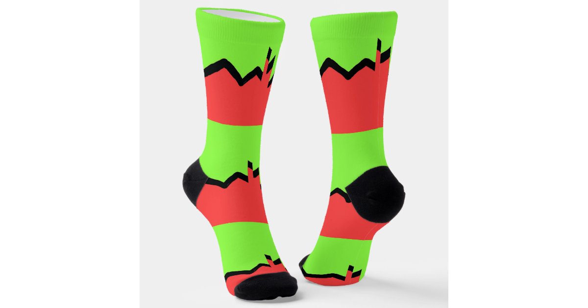 Crazy Cabin Socks | Zazzle