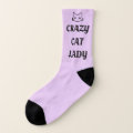 Crazy Cat Lady Socks | Zazzle