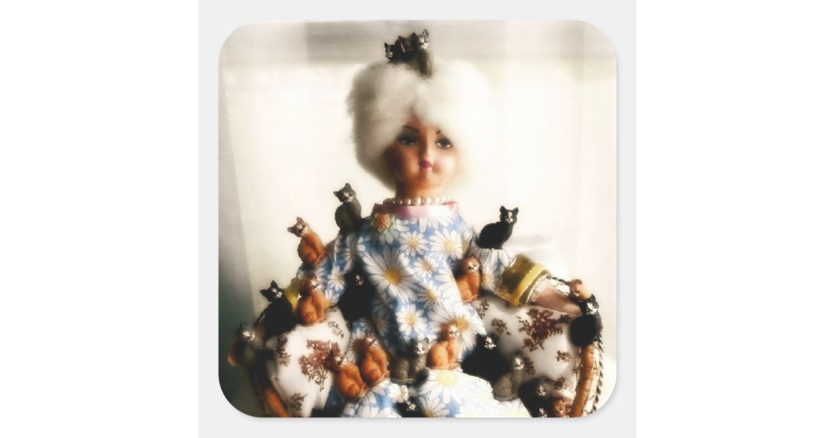 Crazy cat lady stickers | Zazzle