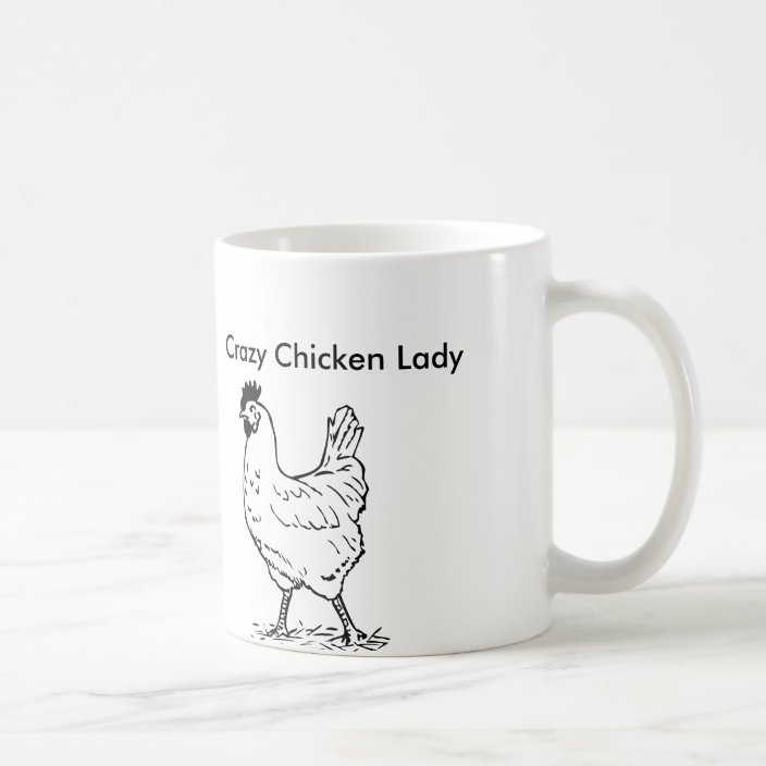Crazy Chicken Lady Coffee Mug | Zazzle.com