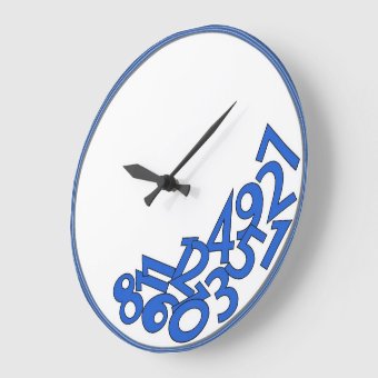 Crazy clock | Zazzle