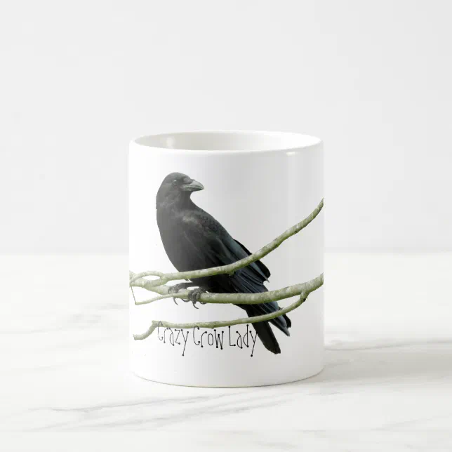 Crazy Crow Lady Mug | Zazzle