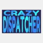Funny Dispatcher T-Shirts and Gifts Classic Round Sticker | Zazzle.com