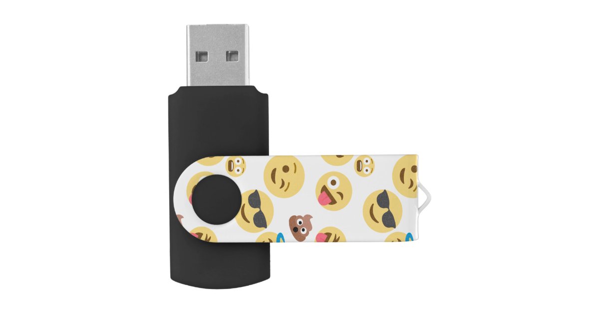 Crazy Emojis USB Flash Drive | Zazzle
