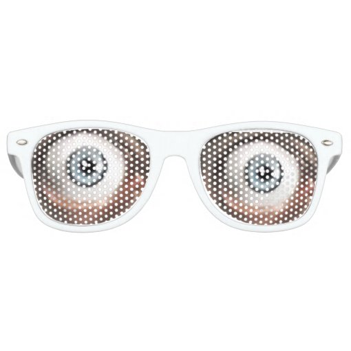 Crazy Eye funny glasses | Zazzle
