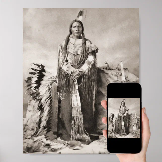 Crazy Horse Portrait Poster | Zazzle