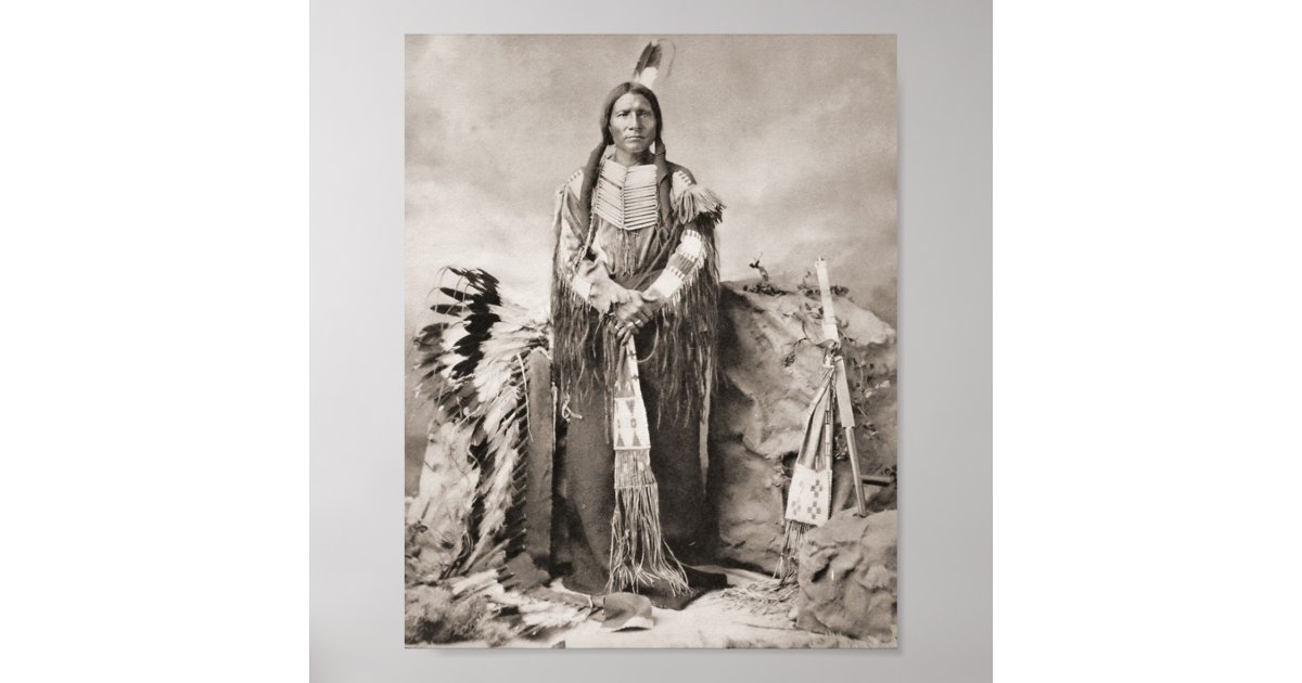 Crazy Horse Portrait Poster | Zazzle