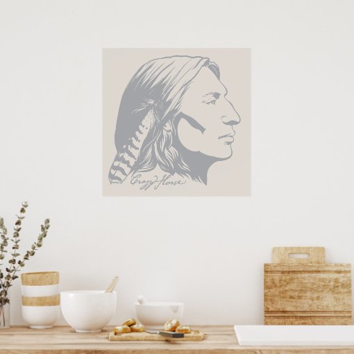 Crazy Horse Poster | Zazzle