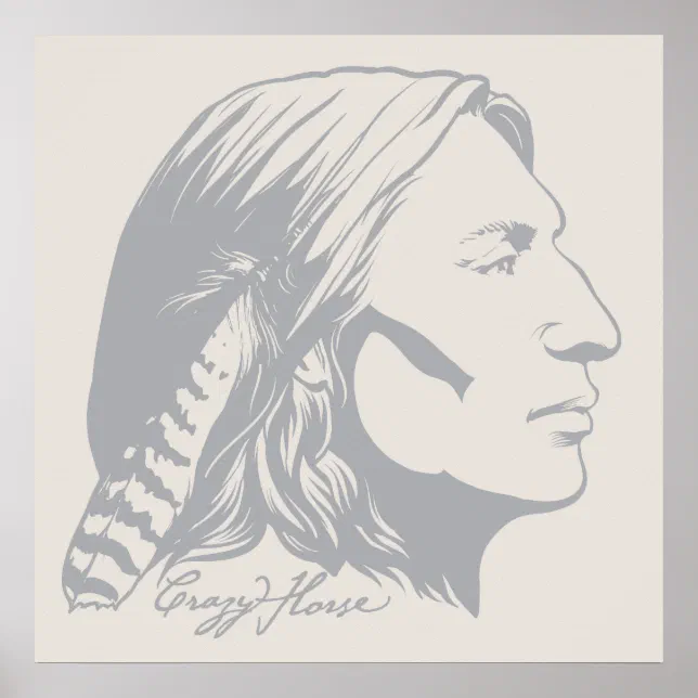 Crazy Horse Poster | Zazzle