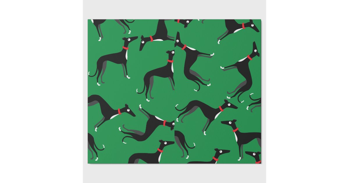 Crazy Hounds Wrapping Paper | Zazzle