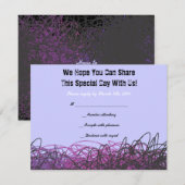 CRAZY MUSICAL NOTES Bar Mitzvah Invite Reply | Zazzle
