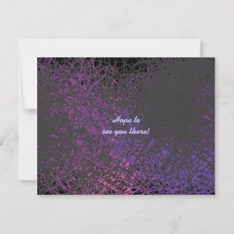 CRAZY MUSICAL NOTES Bar Mitzvah Invite Reply | Zazzle