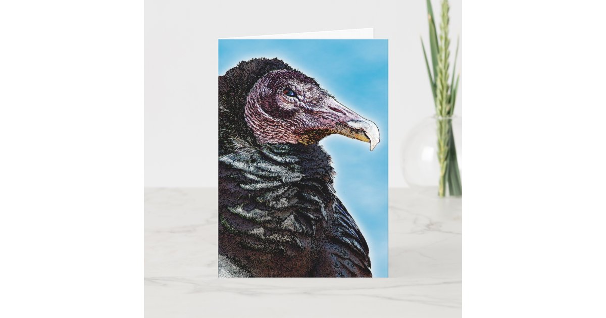 Crazy Old Buzzard Birthday Card | Zazzle