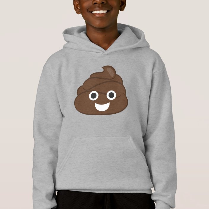 Crazy Poop Emoji Hoodie | Zazzle.com
